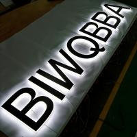 China Custom Acrylic 3D LED Backlit Store Sign for Hotels Bars Malls-Outdoor Illuminated Advertising Sign Board Offices Led Light for sale