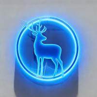 China Custom Logo 3D LED Light Sign Backlit Business Signs Building Office Home Car Hotels AC Decoration Advertising Companies for sale
