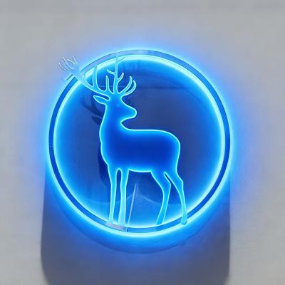 China Custom Logo 3D LED Light Sign Backlit Business Signs Building Office Home Car Hotels AC Decoration Advertising Companies for sale
