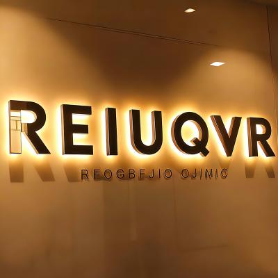 China Custom 3d Company Hotel Reception logo Luxury Business Sign Custom Exterior Building Fantastic Company Office Hotels Signs for sale