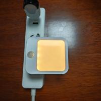 China Motion Sensor LED Night Lights EU/US Plug Dimmable Cabinet Light for Baby Bedside Bedroom Corridor Wireless Night Lamp Lighting for sale