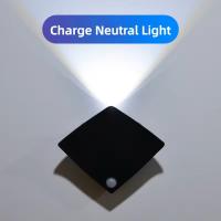 China Modern Style DC5V LED Wall Install Battery Rechargeable Manta Rays Motion Light Smart Sensor LED Night Light Beside for sale