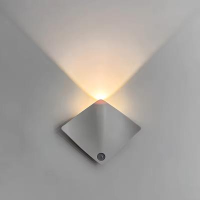 China New Multifunctional Intelligent Human Body Sensor Light Devil Rays Shape LED Motion Sensor Light for sale