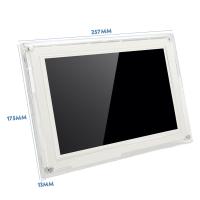 China 10.1 Inch Acrylic Digital Photo Frame with IPS Touch Screen Wi-Fi Video Playback & MP4 Support-Ultra Thin Design Best Gift for sale