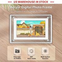 China Wholesale Customized Your Own Digital Photo Frame 5 Inch Desk Digital Wifi Frame Video Lcd Acrylic Digital Photo Frame for sale