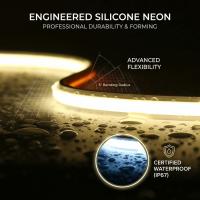 China Cuttable Silicone LED Neon Flex Light 12V 24V RGB Multi Color Custom Length for Architectural Retail Lighting for sale