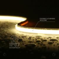China Silicone Extruded Neon Flex LED Strip 10x20mm IP67 Dome Dimmable SMD2835 for Park Bridge Pool Outline for sale