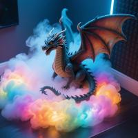 China APP Control DIY Handmade 3D Atmosphere Lamp with RGB Lights for Room Decor and E-sports for sale