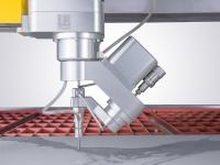 China Water Jet 5 Axis Cutting Machine 37kw Metal Glass Marble Cutter Machine for sale