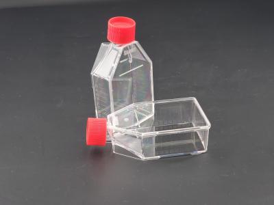 China Sterile Polystyrene 25cm² TCT Flask with Sealed Cap for Cell Culture - Patent ZL201320051575.7 for sale