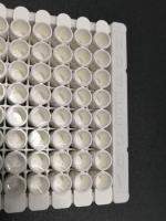 China High Binding 96-Well ELISA Plate with 600ng/cm² Protein Adsorption Capacity and <5% Batch Variation - 8x12 Strip Format for sale
