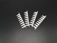 China 0.2mL PCR 8-Strip Tubes - White High Pipe No Cover - Clinical PP Material - Autoclavable 121°C for sale