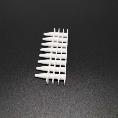 China 0.1mL PCR 8-Strip Tubes White Low Profile No Cover for PCR and qPCR Systems for sale