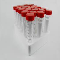 China 50mL Conical Bottom Centrifuge Tubes - Sterile, Racked, 9500g Capacity, Medical Grade PP for Biological Samples for sale