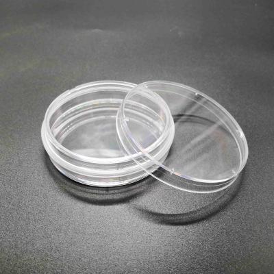 China 60mm Disposable Polystyrene Cell Culture Dish with TCT Surface - 10/Pack, 50 Packs/Case for Laboratory Applications for sale