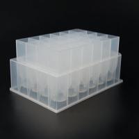 China Square Well V Bottom 24 Deep Well Plates 15mL Capacity for Large Volume Sample Purification Systems for sale