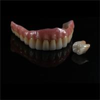 China Personalized Strong Ceramic Zirconia Dental Crown Full Mouth Full Contour for sale