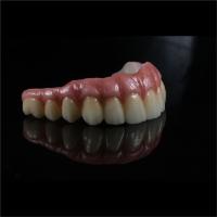 China Full Coutour Arch Zirconia Fixed Dentures Crown Biocompatible Material for sale