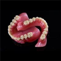 China Removable Smile Full Acrylic Complete Denture Customizable for sale