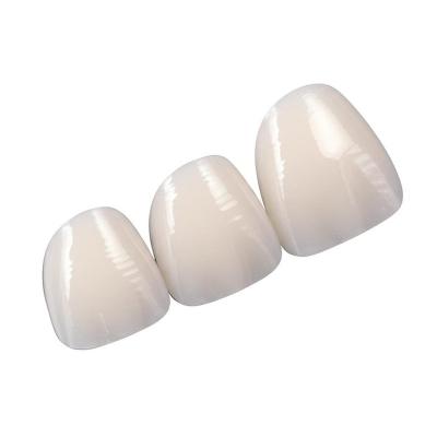 China Affordable Feldspathic Dental Veneers in 16 Shades with 0.3-0.5mm Thickness for a Natural Smile for sale