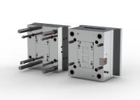 China OEM / ODM ： Cold Runner Injection Molding & Transparent Medical Instrument Bottom Shell (1*2) No.23672 for sale
