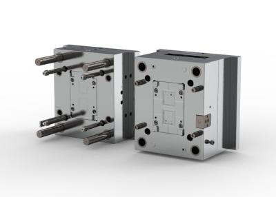 China OEM / ODM ： Cold Runner Injection Molding & Transparent Medical Instrument Bottom Shell (1*2) No.23672 for sale