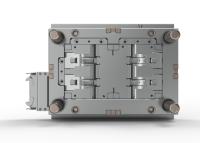 China OEM / ODM ： Cold Runner Injection Molding & Transparent Smart Watch Base Lower Housing (1*4) No.23305 for sale