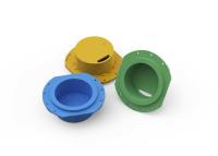 China OEM / ODM ： Double Injection Molding & Smart Doorbell Button (1*4) No.23675 & 23676 for sale