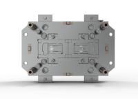 China OEM / ODM ： Double Injection Molding & Transparent Headphone Lower Housing 1*2 No:23306 & 23307-B for sale