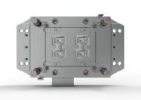 China OEM / ODM ： Double Injection Molding & Transparent Smart Watch Lower Housing (1*4) No.23309 & 23310 for sale