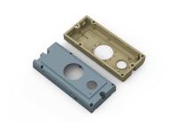China OEM / ODM ： Hot Runner Injection Molding & Smart Doorbell Upper Shell (1*2) No.23673 for sale