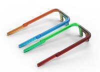 China OEM / ODM ： Hot Runner Injection Molding & Transparent On-board Foot Rest (1*2) No.23914 for sale