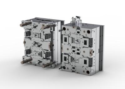 China OEM / ODM ： Hot Runner Injection Molding & Transparent On-board Rear Housing (1*2) No.23909-B for sale