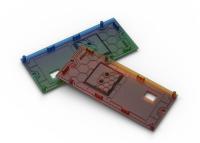 China OEM / ODM ： Hot Runner Injection Molding & Transparent Smart Doorbell Bottom Cover (1*2)  No.23681 for sale