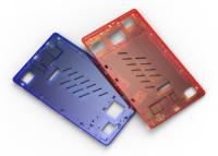 China OEM / ODM ： Hot Runner Injection Molding & Transparent Flat Front Shell (1*1)  No.23603 for sale