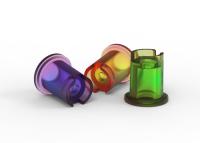 China POA Transparent Knob Tail Cap (1*8)/ Cold runner /Two-plates mold No.22727 for sale