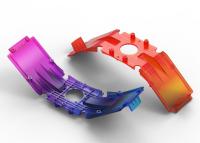 China POA Transparent Side Belt Guide Bracket (1*2) / Cold runner /Three-plates mold No.22728 for sale