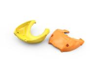 China OEM / ODM : Plastic Injection Molds / Earphone left battery bracket (1*8) / hot sprue / cold runner. No.24209 for sale