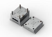 China OEM / ODM : Plastic Injection Molds / Earphone left battery bracket (1*8) / hot sprue / cold runner. No.24209 for sale