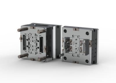 China OEM / ODM ： Precision Injection Molding & Transparent earphone charging box left bracket (1*4) No.24199 for sale