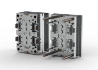 China OEM / ODM ： Precision Injection Molding & Transparent earphone charging box bracket (1*4) No.24201 for sale