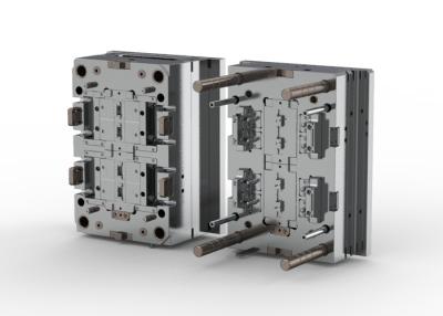 China OEM / ODM ： Precision Injection Molding & Transparent earphone charging box bracket (1*4) No.24201 for sale