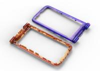 China OEM / ODM ： Precision Injection Molding & Transparent Clamshell Phone Front Cover (1*1) No.21871-B for sale