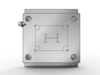 China OEM/ODM：Custom Precision Machining Molds / Transparent seal bracket (1*8)  No.22678 for sale