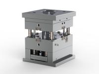 China OEM / ODM ： Multi Cavity Injection Mold & Transparent mainboard bracket (1*2)  No.22684 for sale