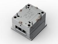 China OEM / ODM ： Multi Cavity Injection Mold & Transparent mainboard bracket (1*2)  No.22684 for sale
