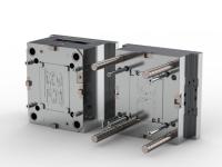 China OEM / ODM ： Multi Cavity Injection Mold & Transparent mainboard bracket (1*2)  No.22684 for sale