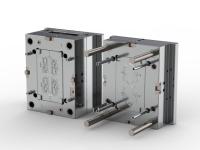 China OEM / ODM ： Multi Cavity Injection Mold & Transparent mini mainboard bracket (1*4) No.22685 for sale