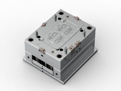 China OEM / ODM ： Multi Cavity Injection Mold & Transparent mini mainboard bracket (1*4) No.22685 for sale