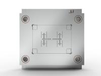 China OEM / ODM ： Multi Cavity Injection Mold & Transparent speaker bracket (1*8)  No.22686 for sale